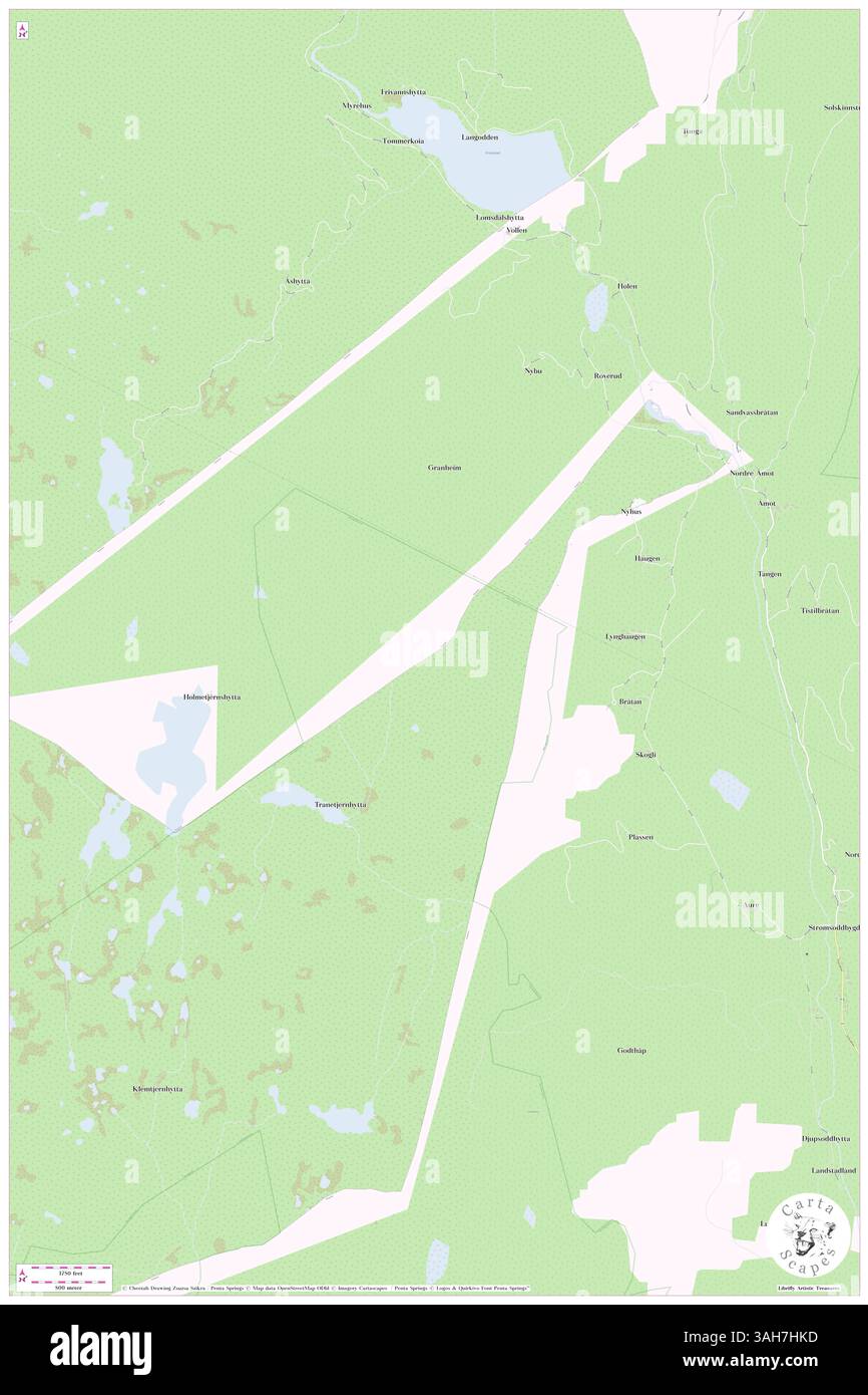 Auretjernkollen, Ringerike, NO, Norway, Viken, N 60 21' 26'', N 9 47 ...
