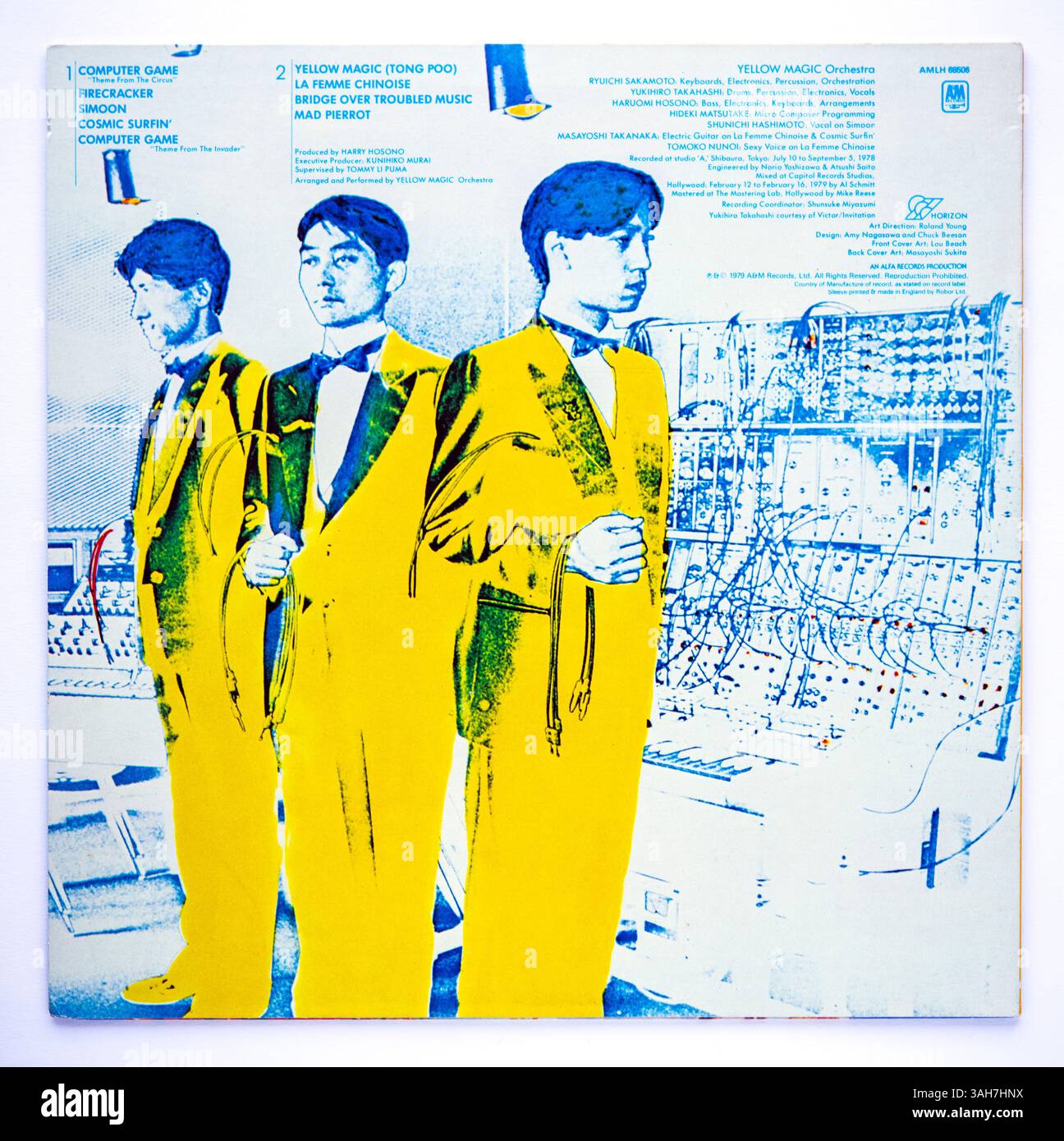 Back cover of the self-titled debut studio album by Japanese electronic ...