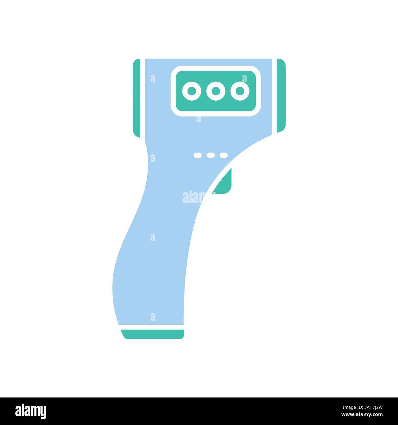 Smart thermometer color flat icon for digital and print projects ...