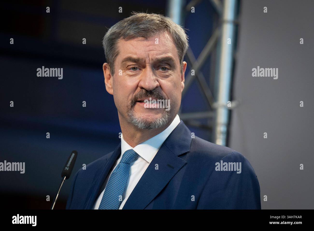 Markus Söder, Vorstellung, Koalitionsvertrag Pressekonferenz ...