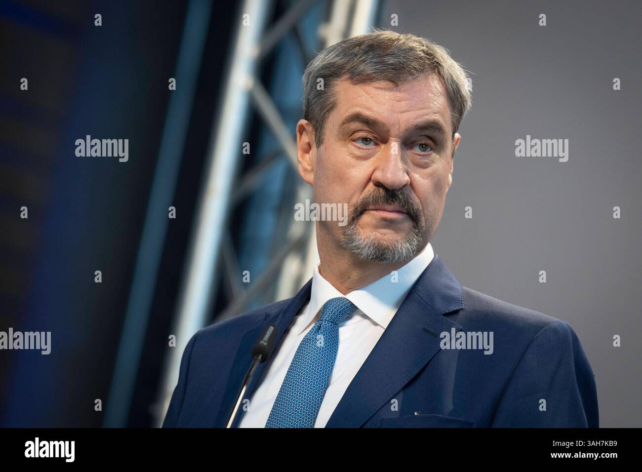 Markus Söder, Vorstellung, Koalitionsvertrag Pressekonferenz ...