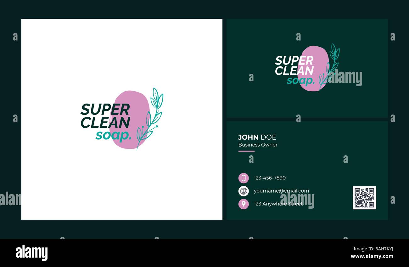 Super Clean Soap Logo Design Minimal Modern Hygiene Branding Vector ...