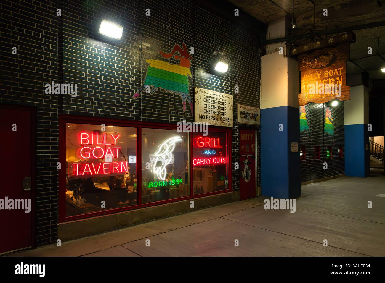Chicago, Illinois - United States - April 5th, 2025: Exterior of the ...