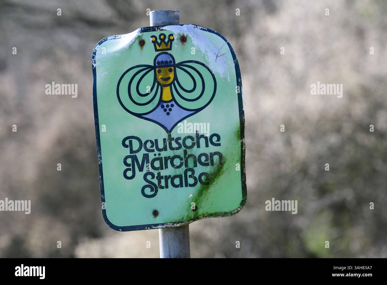 PRODUCTION - 09 April 2025, Hesse, Trendelburg: View of a "German Fairy ...