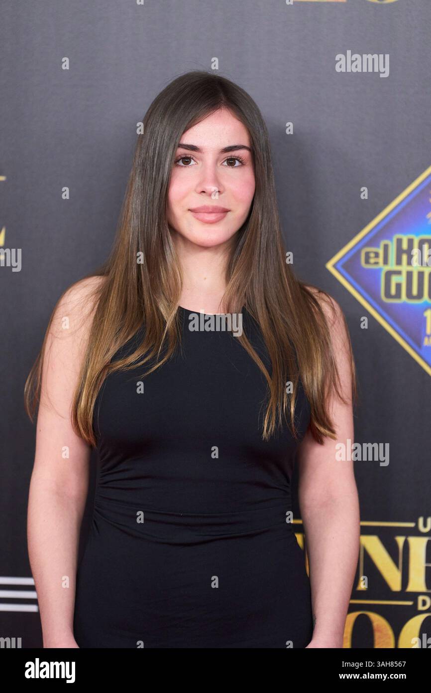 Isa Brunelli attends 'Un Funeral de Locos' Premiere on April 9, 2025 in ...