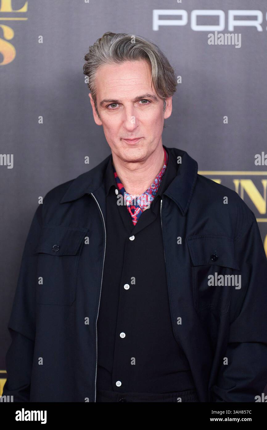Ernesto Alterio attends 'Un Funeral de Locos' Premiere on April 9, 2025 ... Ernesto Alterio attends 'Un Funeral de Locos' Premiere on April 9, 2025 ...