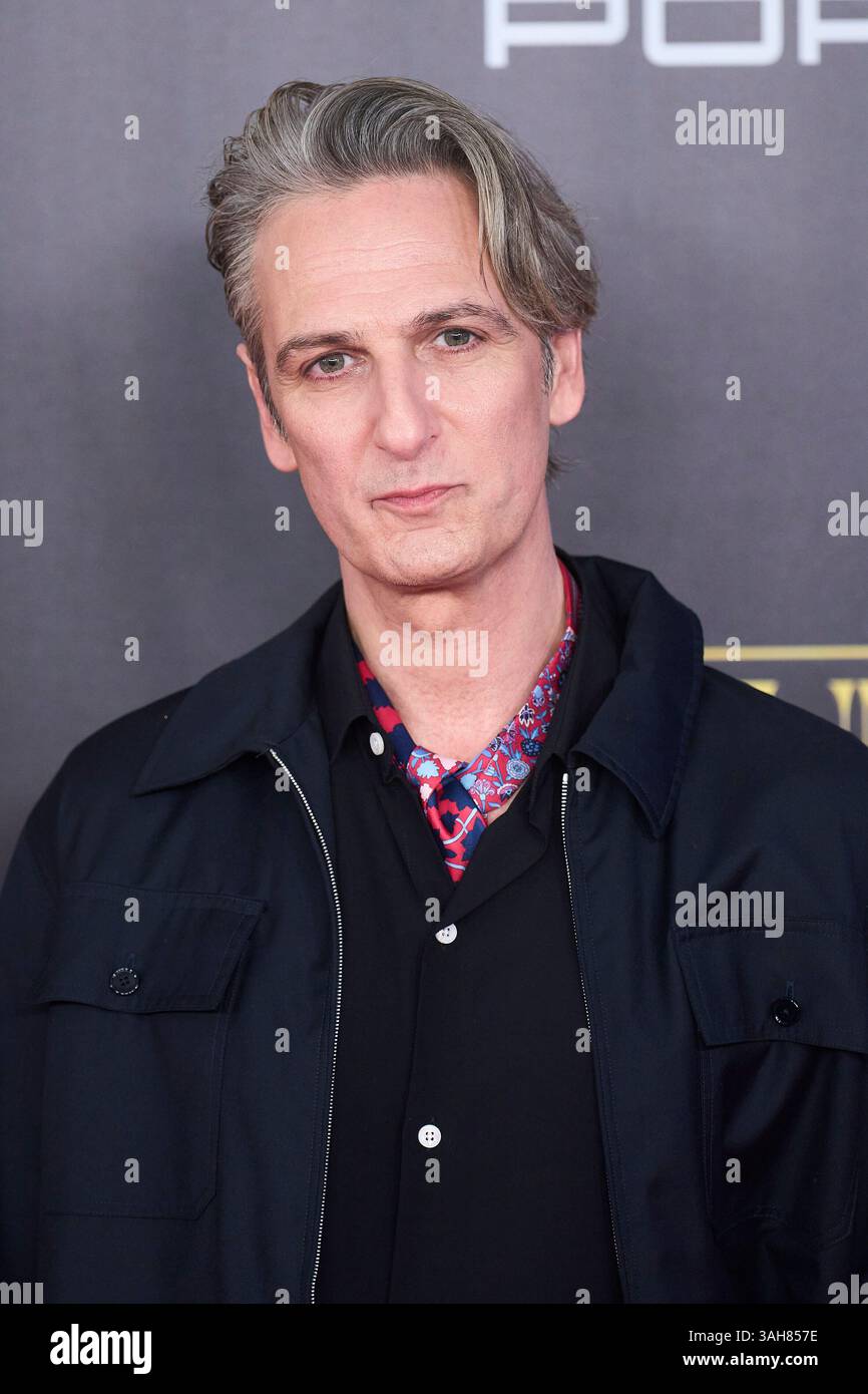 Ernesto Alterio attends 'Un Funeral de Locos' Premiere on April 9, 2025 ... Ernesto Alterio attends 'Un Funeral de Locos' Premiere on April 9, 2025 ...