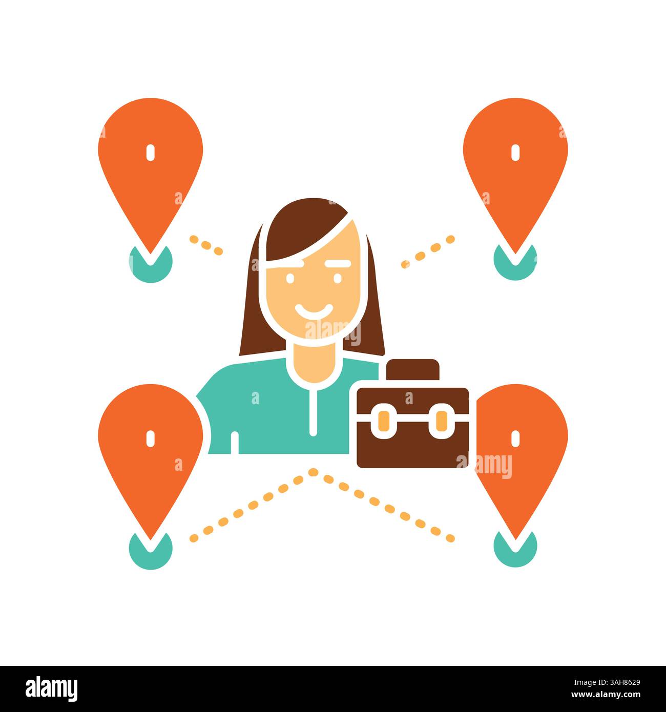 Workforce concept digital Stock Vector Images - Alamy