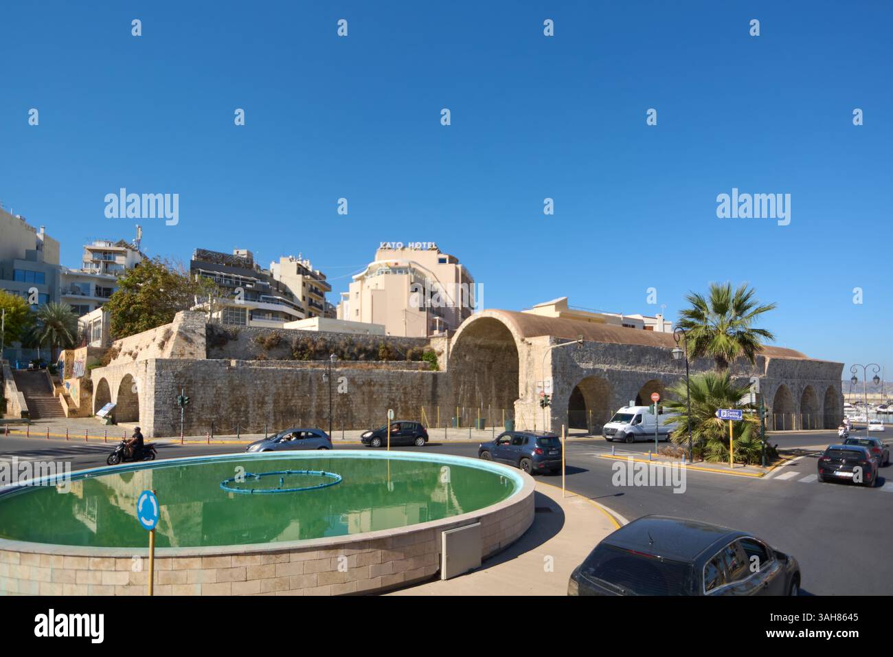 Crete.Greece - april 0,9 2025: The maritime legacy of Heraklion comes ...