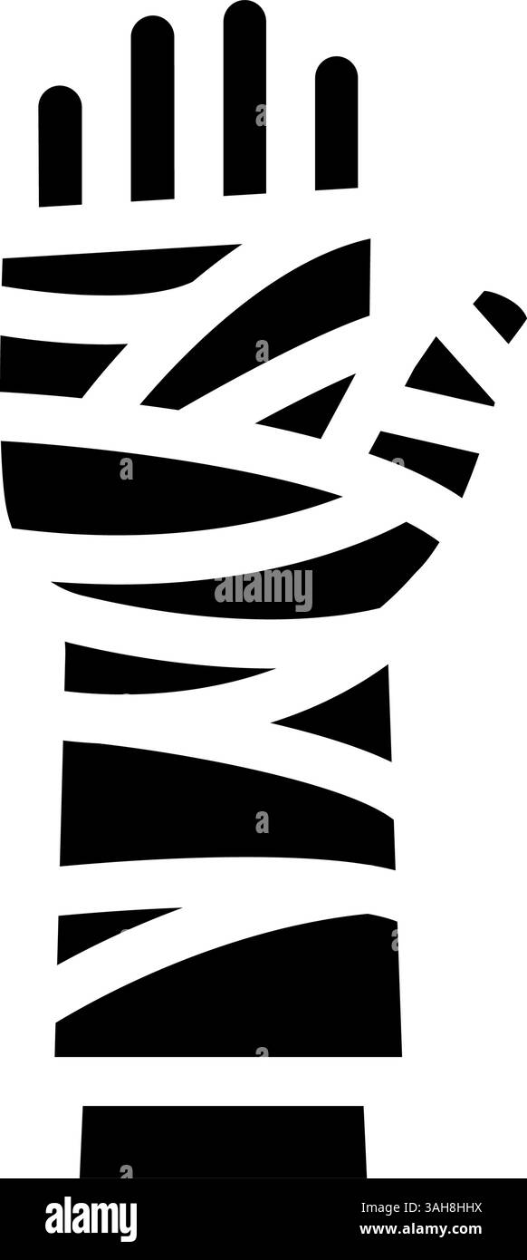 Orthopedic cast Black and White Stock Photos & Images - Alamy