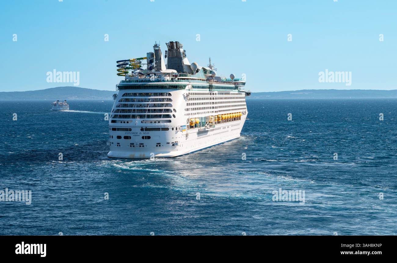 Split, Croatia - July 26, 2024: Cruise Ship Royal Caribbean Explorer of ...