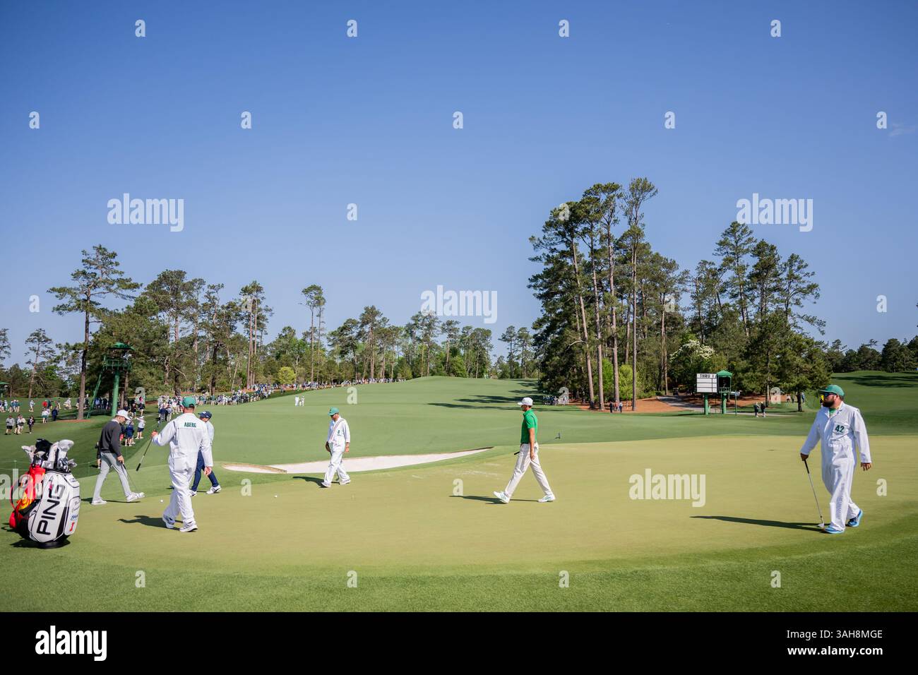 Ludvig Åberg of, Sweden. , . during a practice round prior to the 2025 ...