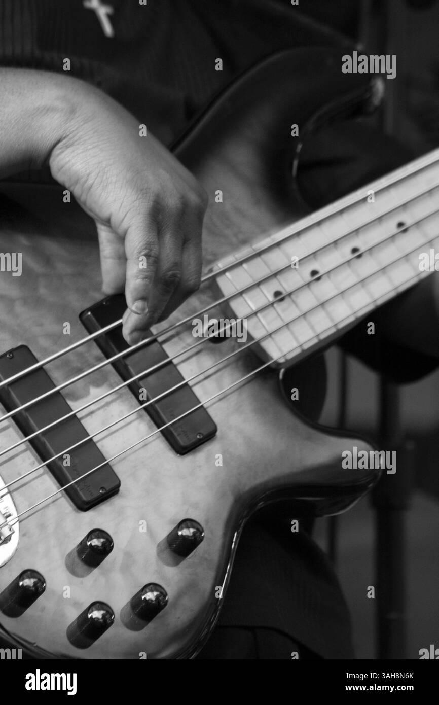 Celebrating jazz Black and White Stock Photos & Images - Alamy