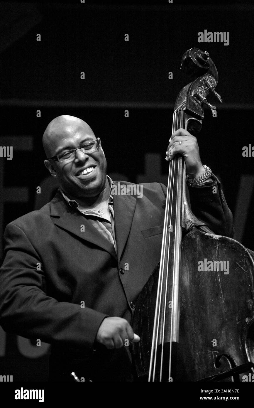 CHRISTIAN MCBRIDE plays the stand up BASE with his quintet at the 51st ...
