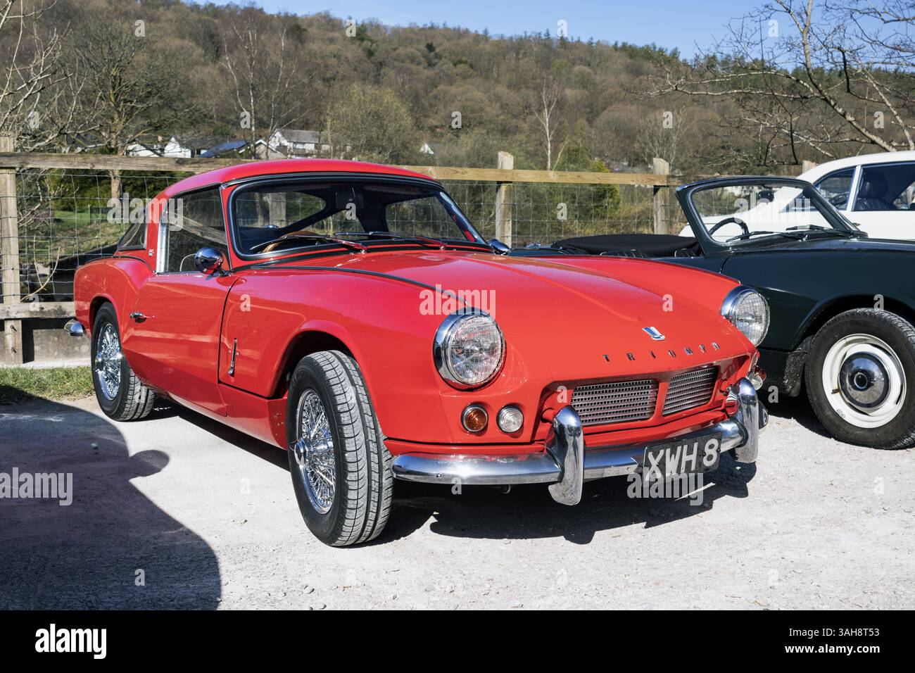 Triumph Spitfire. Lakeland Historic Car Club Meet 2025 Stock Photo - Alamy