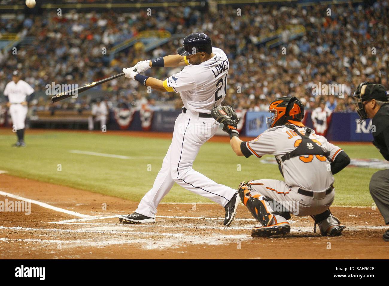 April 6, 2015 - St. Petersburg, FL, USA - Tampa Bay Rays first baseman ...