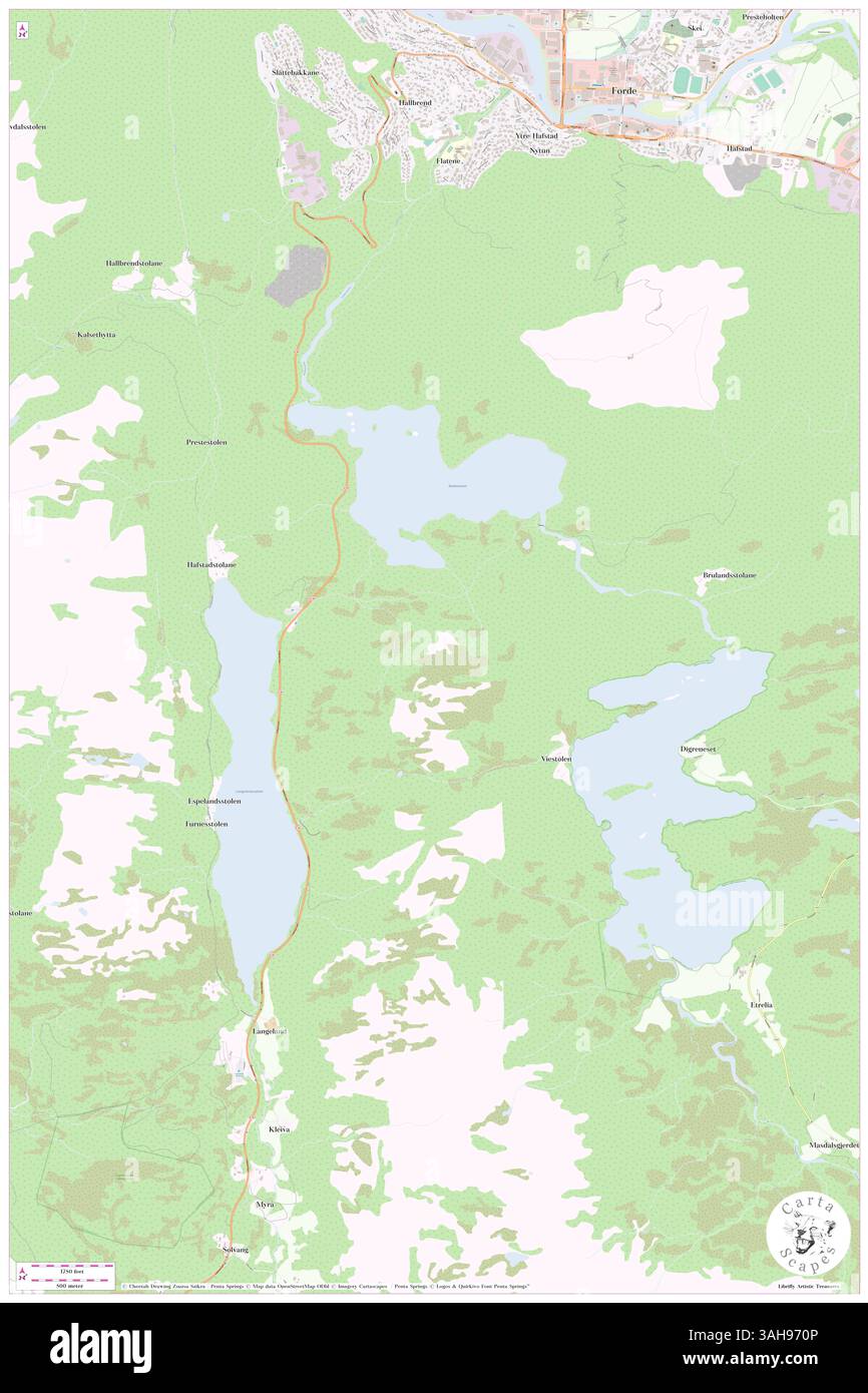 Olmannsfjellet, Sunnfjord, NO, Norway, Vestland, N 61 25' 13'', N 5 50 ...