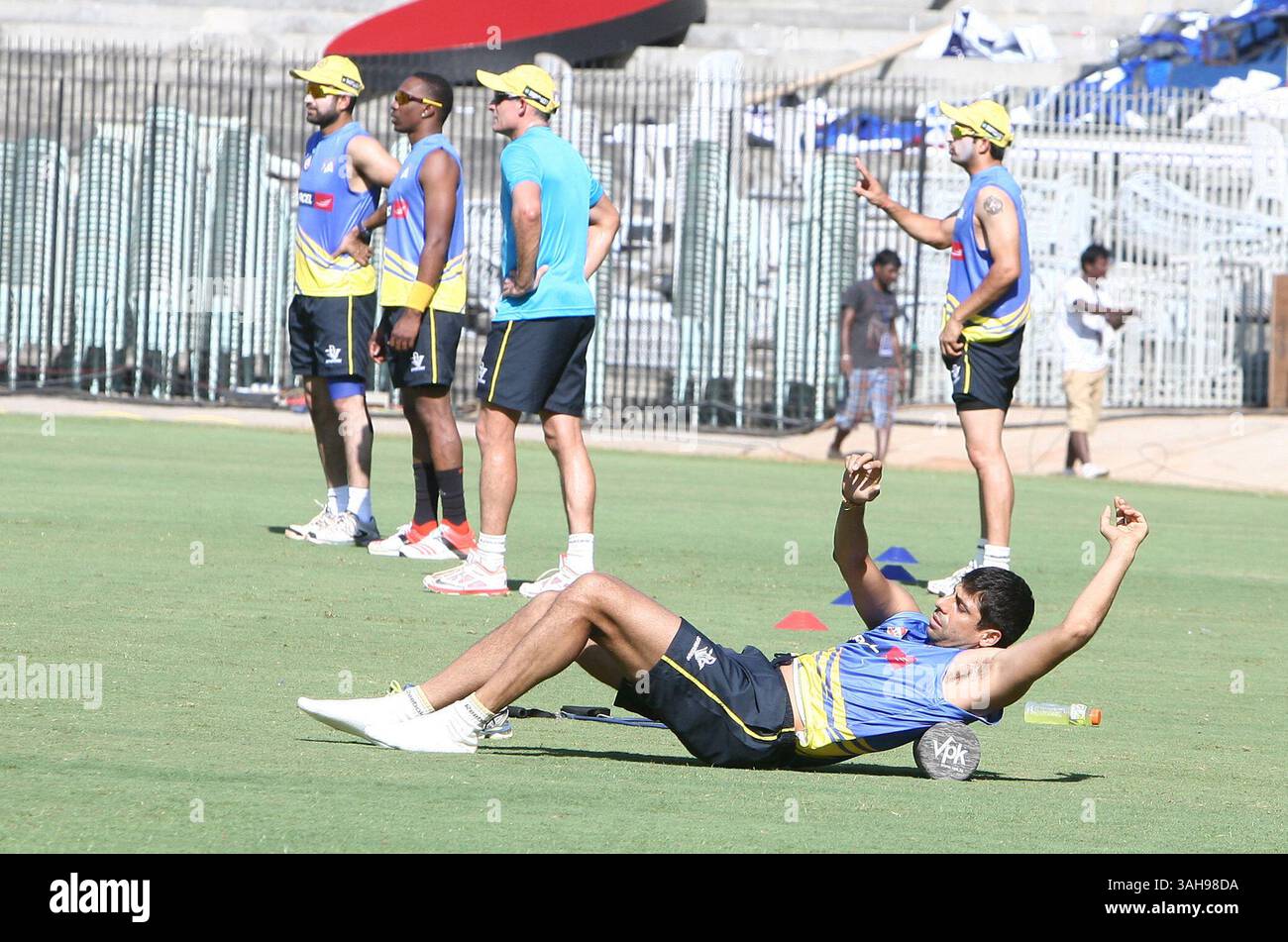 CHENNAI, INDIA â€“ APRIL 07: Players of IPL franchise, Chennai Super ...