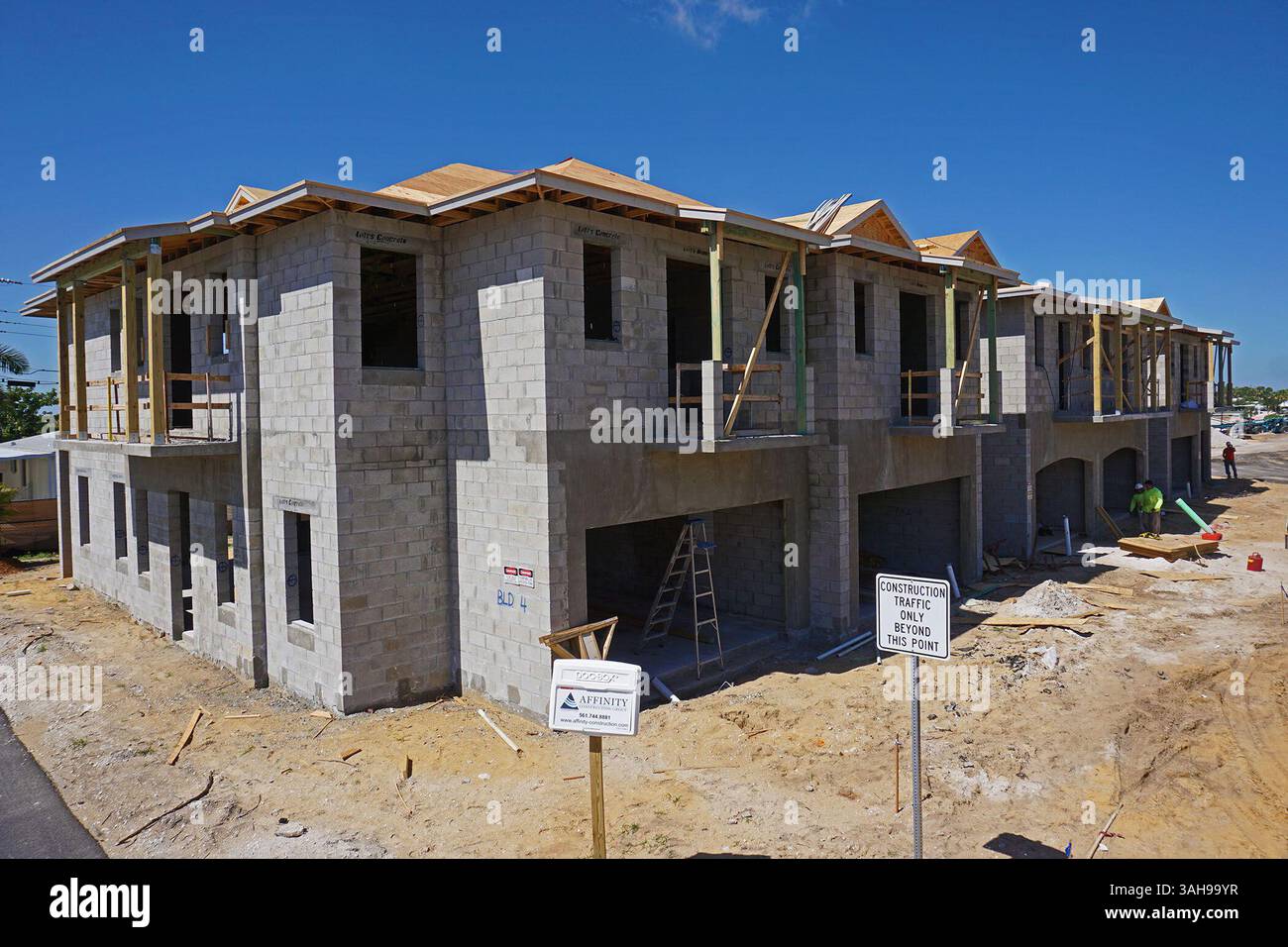 May 8, 2015 - Florida, U.S. - The Ocean Breeze Key West-style two-story ...