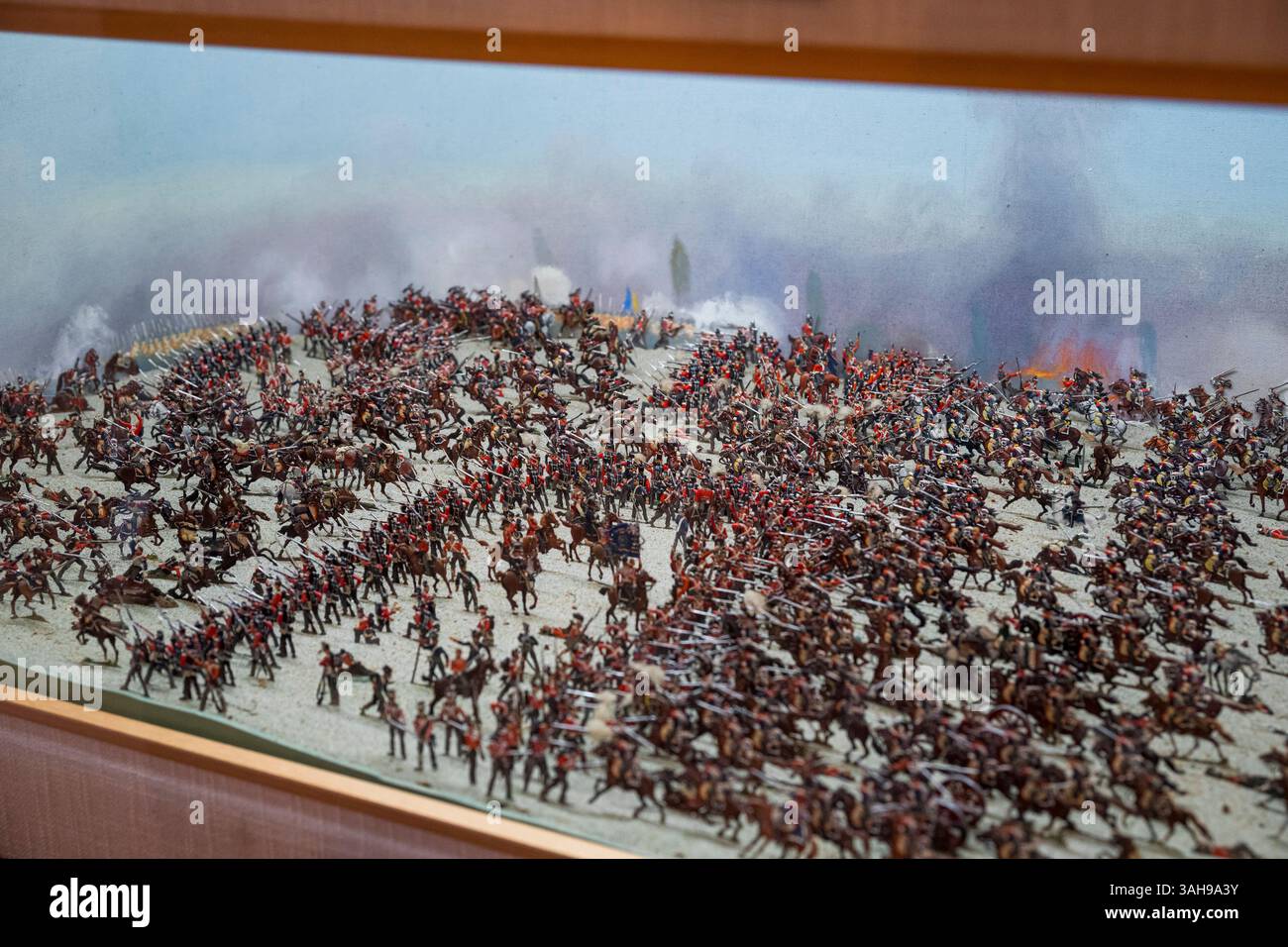 Kulmbach, Germany. 28th Nov, 2024. A depiction of the Battle of ...