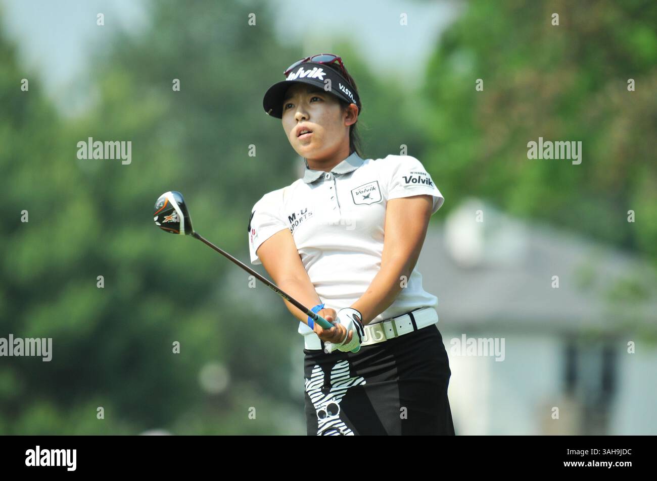 Mi Hyang Lee in action during the KPMG Women's PGA Championship at ...