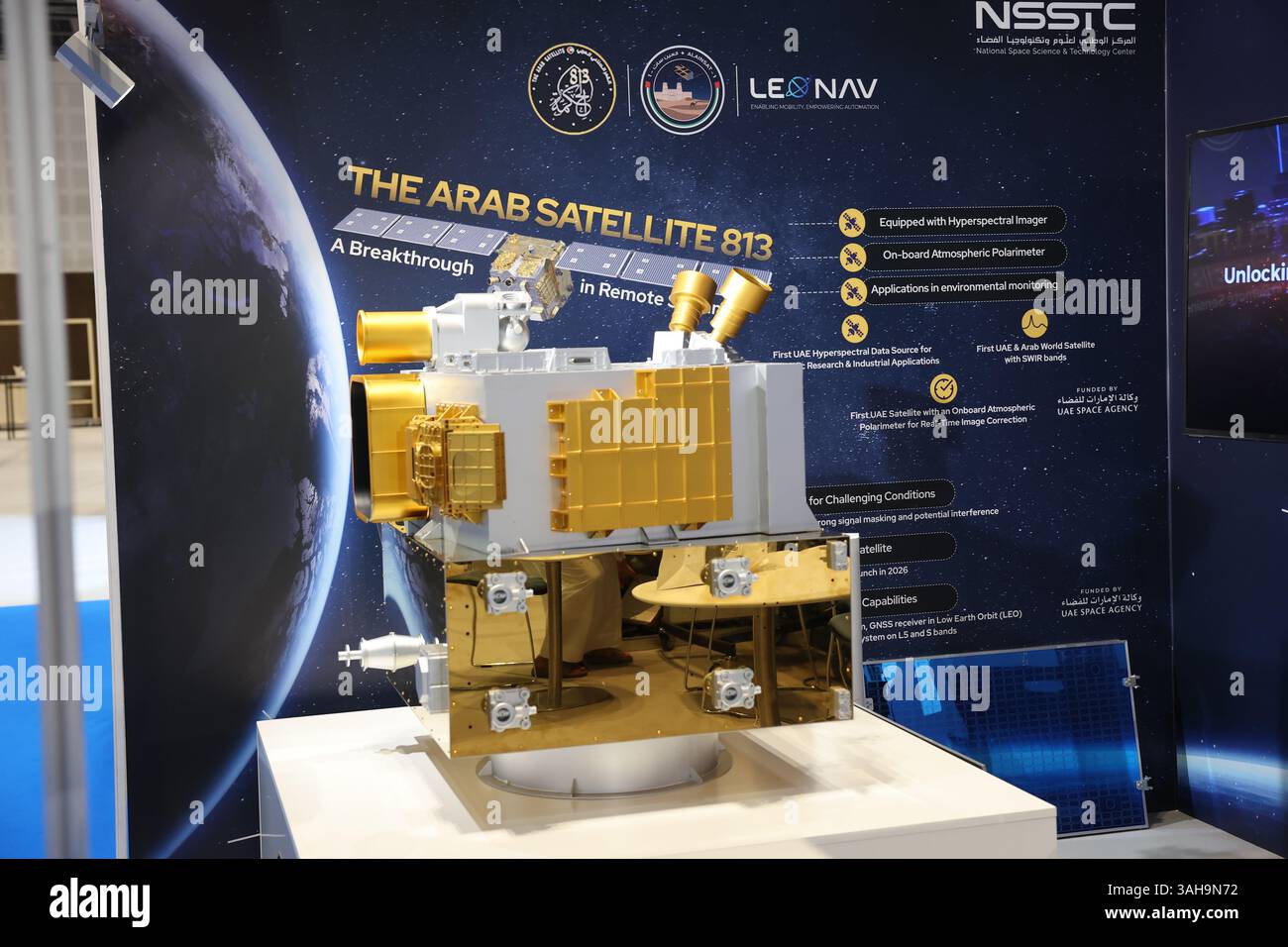 Dubai, Uae. 09th Apr, 2025. MEE 2025: Middle East Energy Exhibition at Dubai World Trade Centre ...