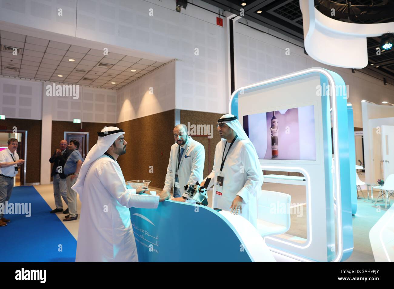 Dubai, Uae. 09th Apr, 2025. MEE 2025: Middle East Energy Exhibition at Dubai World Trade Centre ...