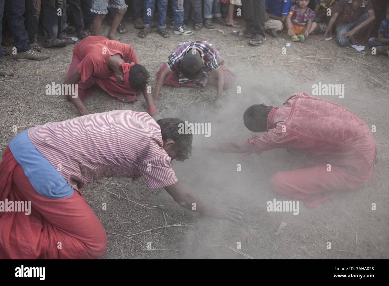 April 14, 2013 - Sylhet, sylhet, Bangladesh - Performers seen here as ...