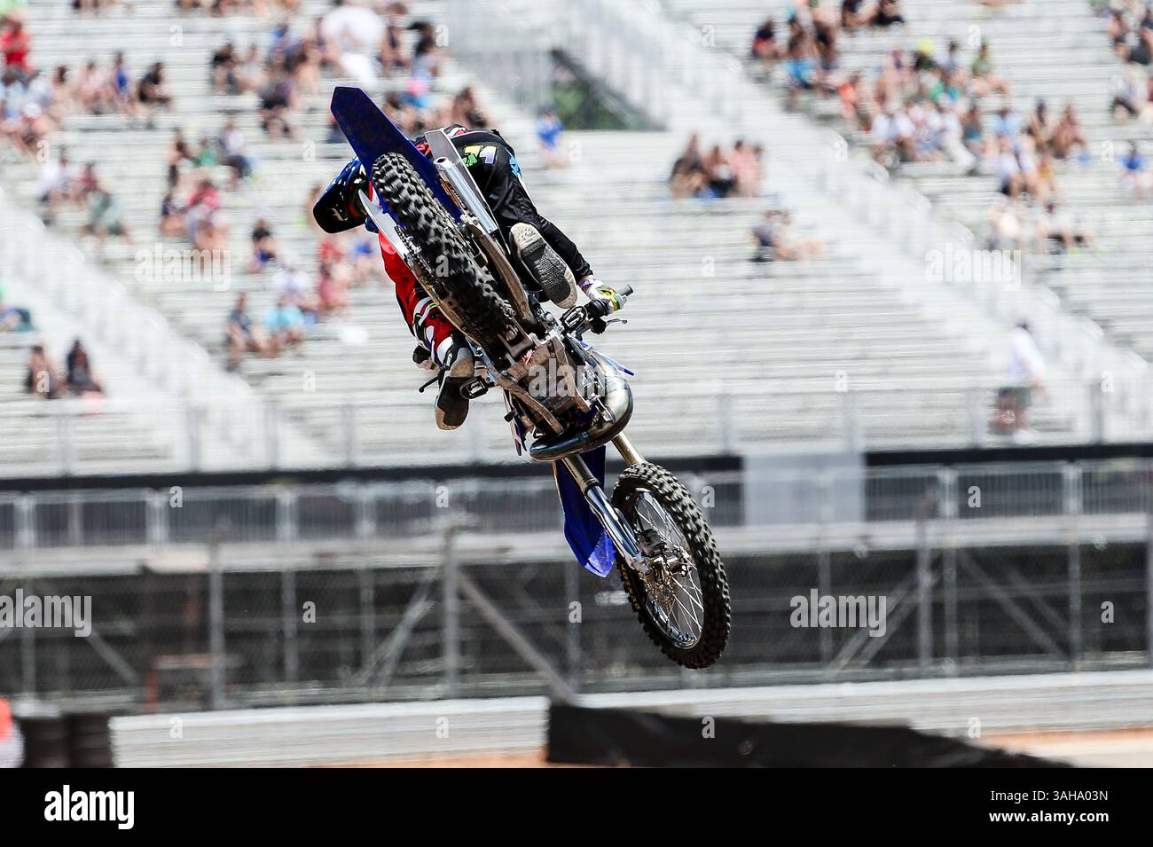 June 7, 2015 - Austin, Texas, U.S - Moto X riders show off their riding ...