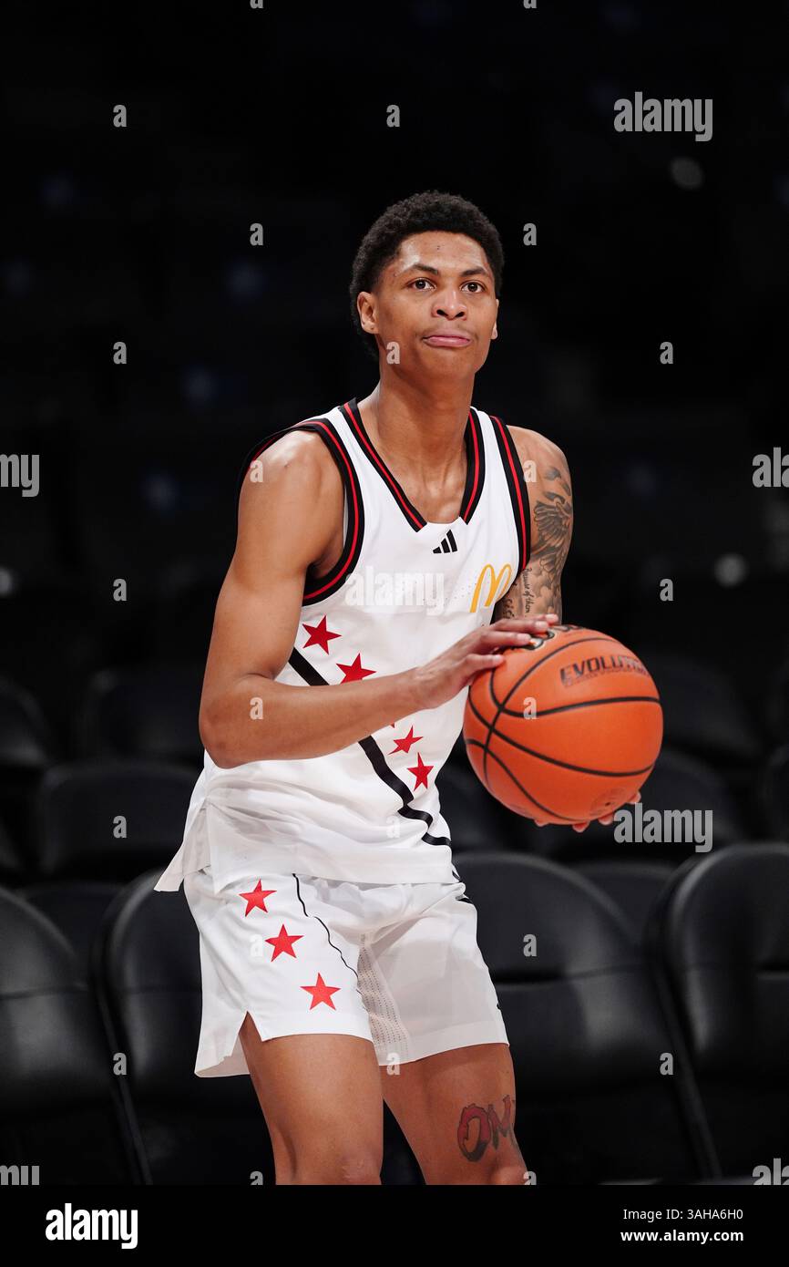 BROOKLYN, NY - APRIL 01: McDonalds High School All American Maleek ...