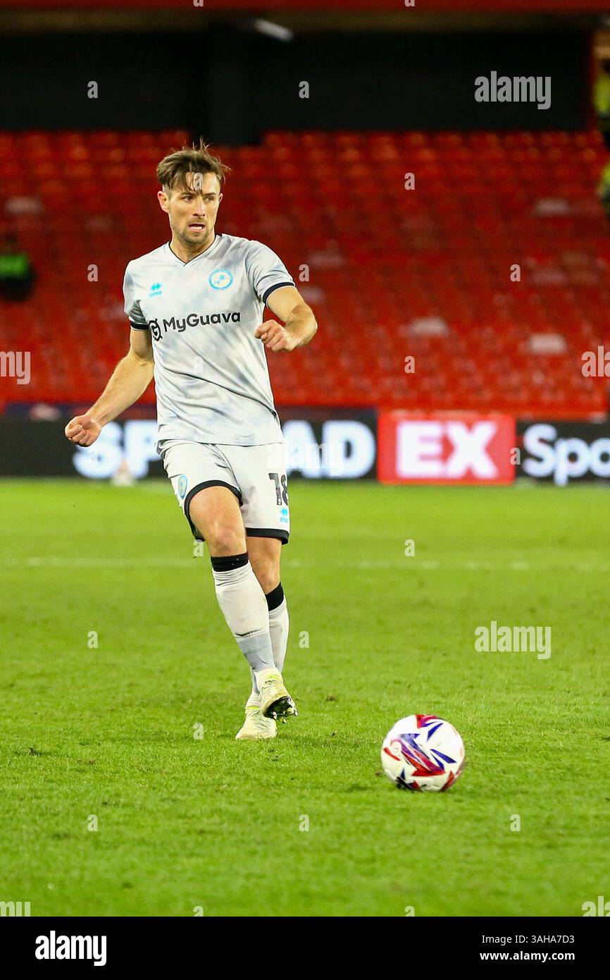 Bramall Lane, Sheffield, England - 8th April 2025 Ryan Leonard (18) of ...