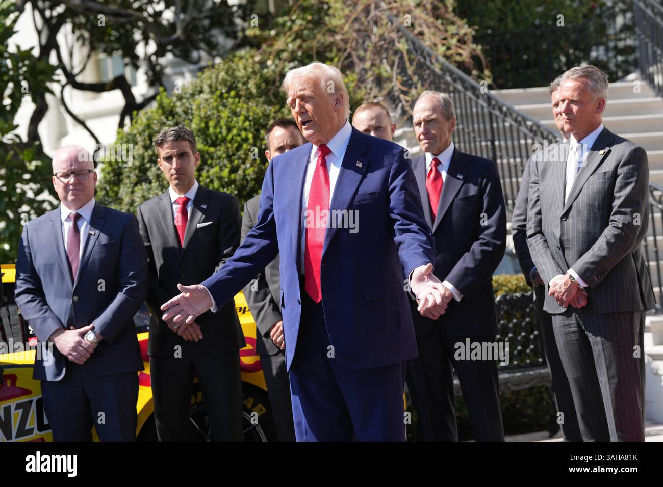 Washington, United States. 09th Apr, 2025. United States President ...