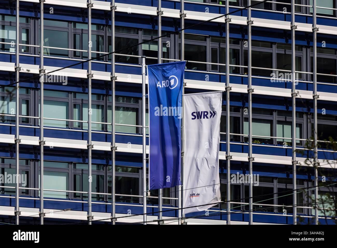 Südwestrundfunk SWR in der Neckarstraße Stuttgart. // 09.04.2025 ...