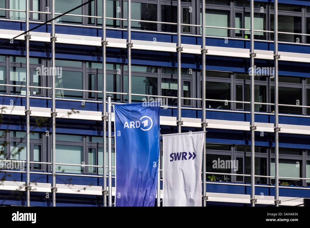 Südwestrundfunk SWR in der Neckarstraße Stuttgart. // 09.04.2025 ...