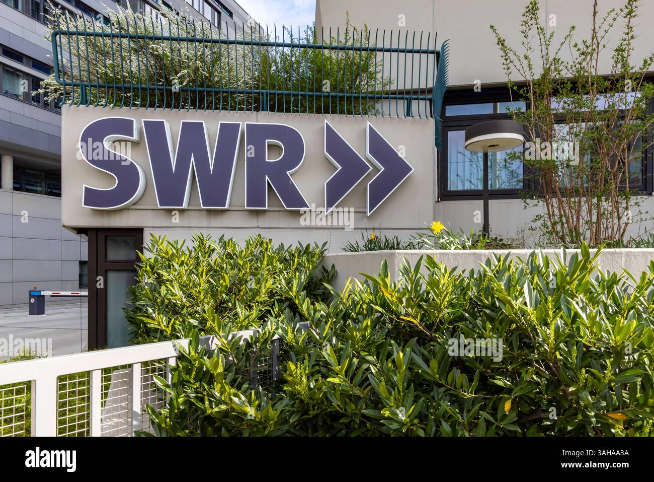 Südwestrundfunk SWR in der Neckarstraße Stuttgart. // 09.04.2025 ...