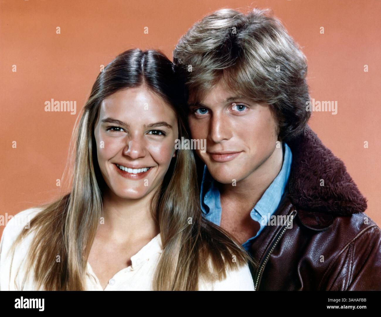 Leigh McCloskey, Cindy Glover, publicity portrait for the TV series, "Married: The First Year ...