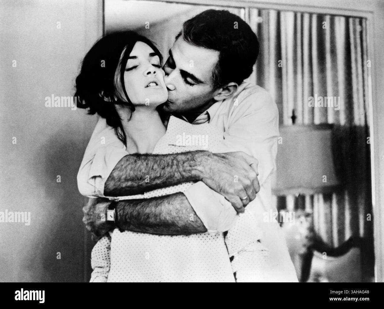 Eslinda Nunez, Sergio Corrieri, on-set of the Cuban film, "Memories Of Underdevelopment" Spanish ...