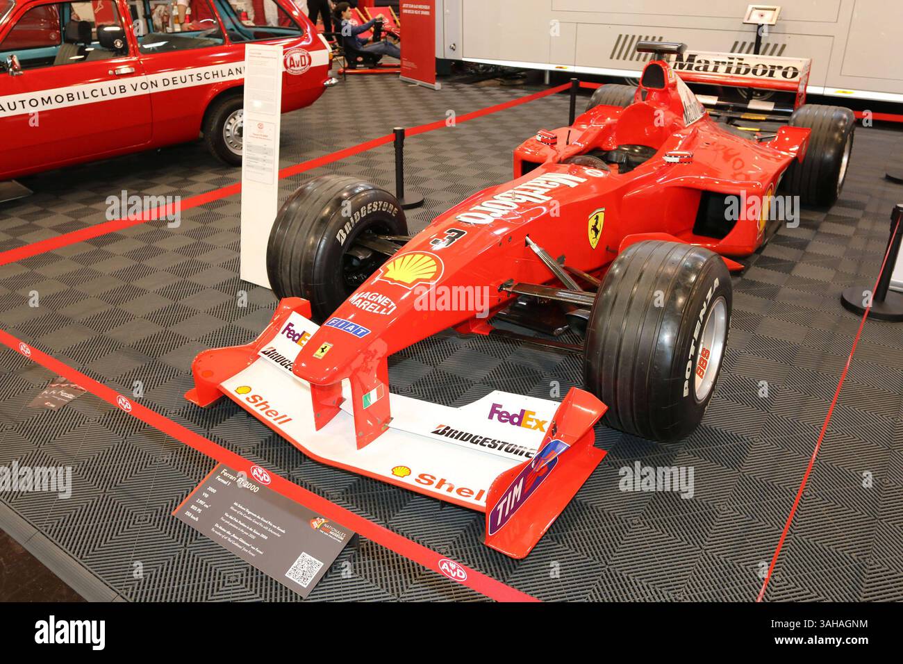 Ferrari F1-2000 Formel 1 Rennwagen von Michael Schumacher, Saison 2000 ...