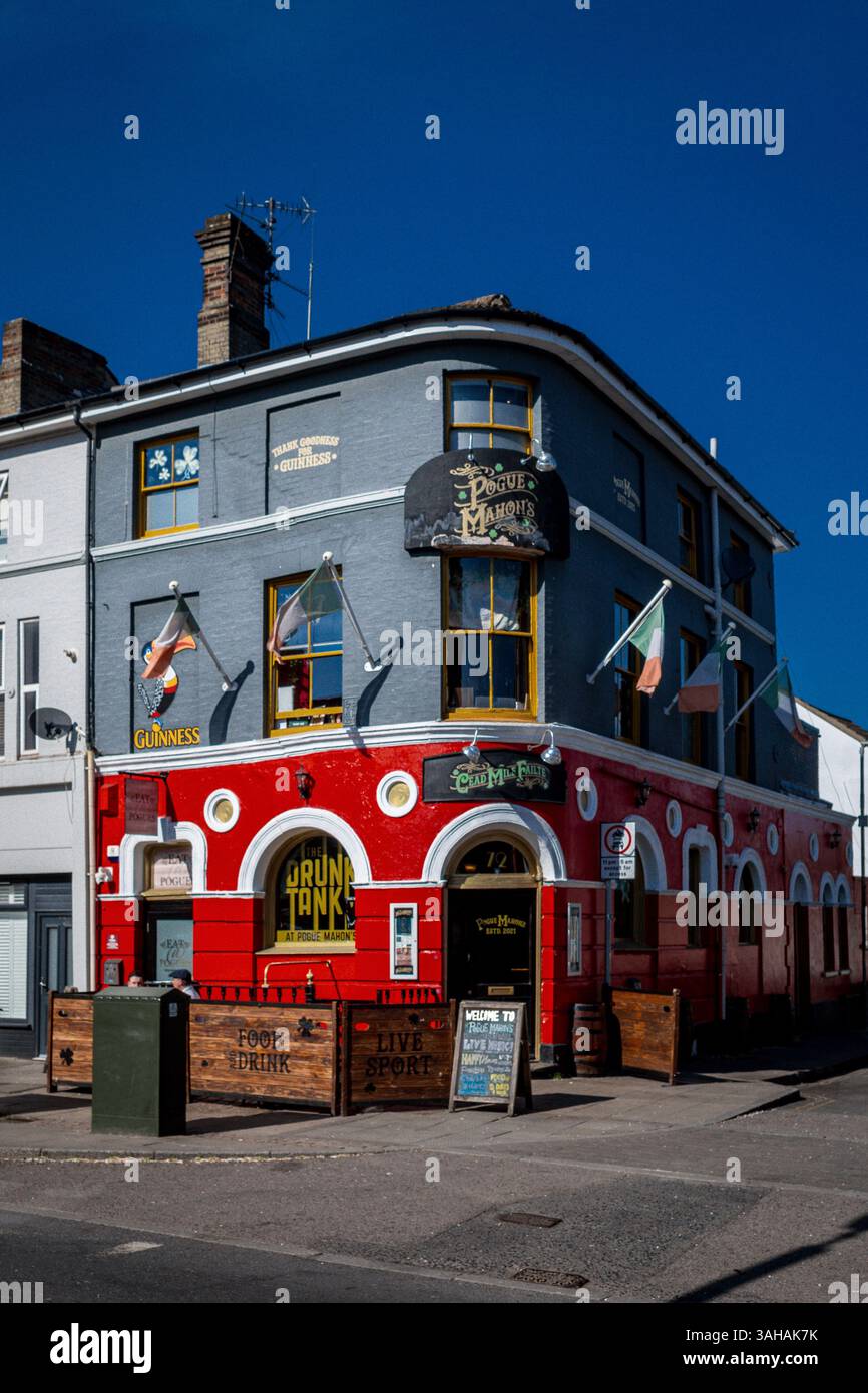 Pogue mahons irish pub norwich hi-res stock photography and images - Alamy