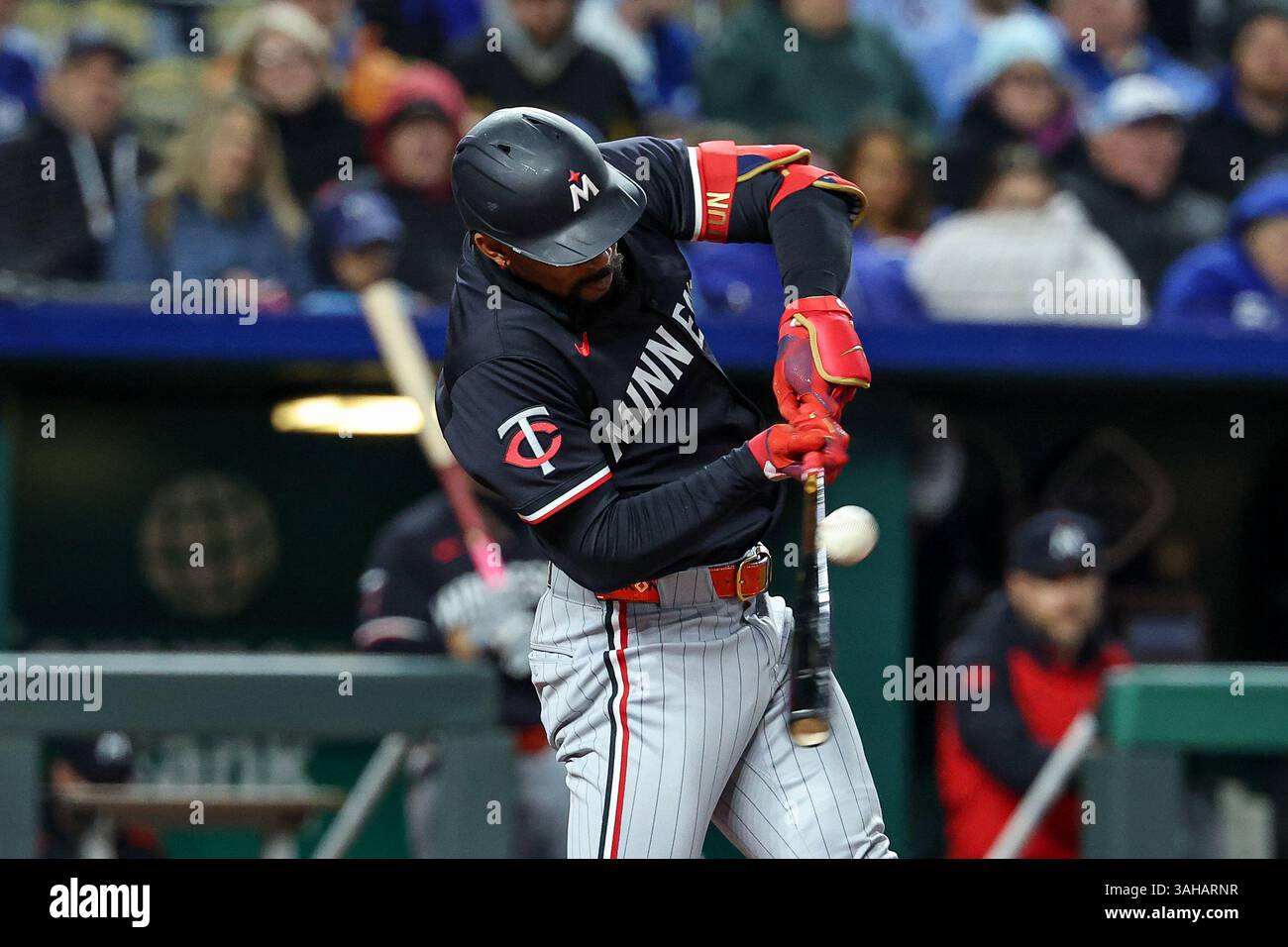 April 7, 2025: Minnesota Twins center fielder Byron Buxton (25 ...