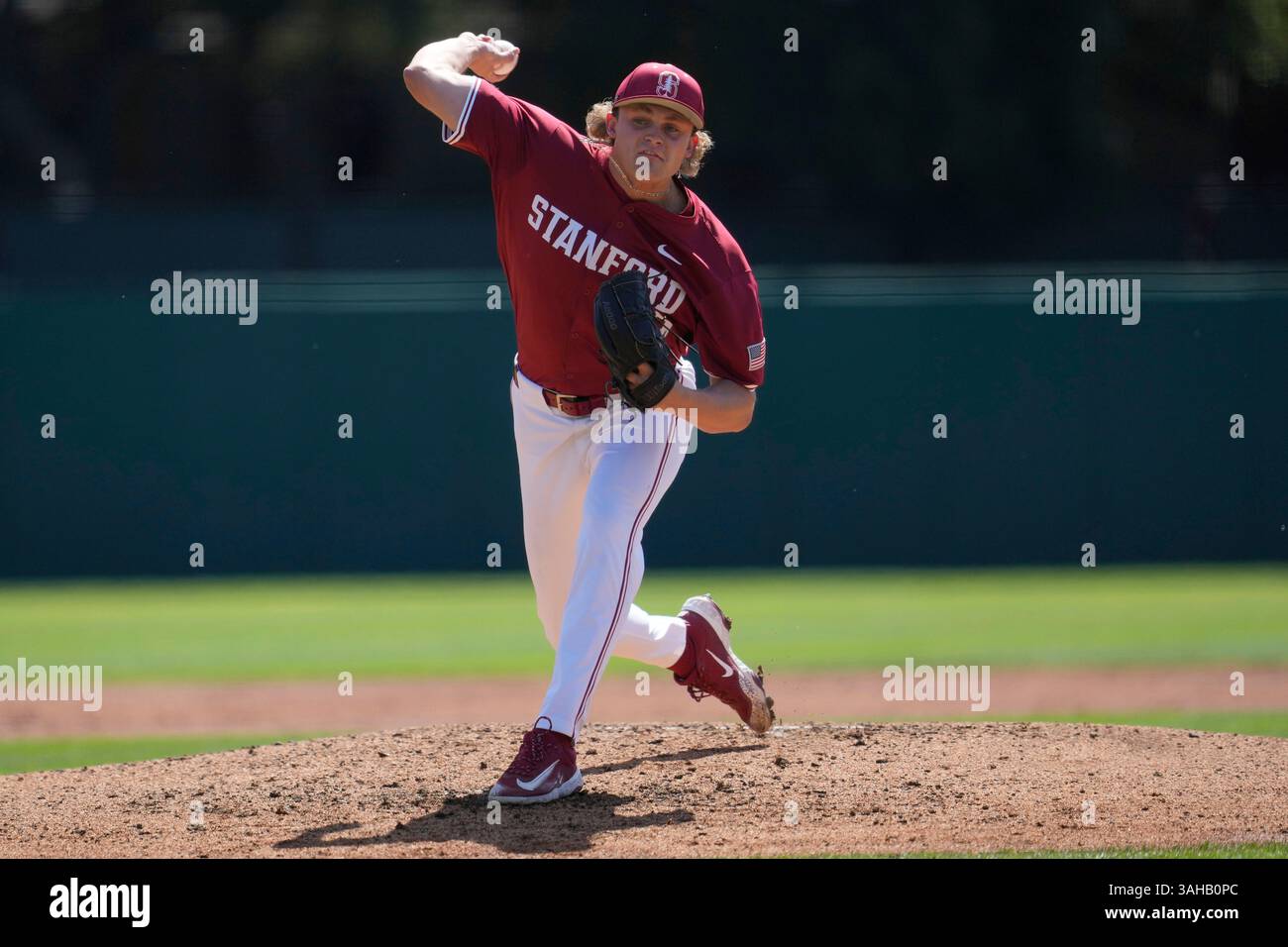 Stanford pitcher Joey Volchko against California during an NCAA college ...