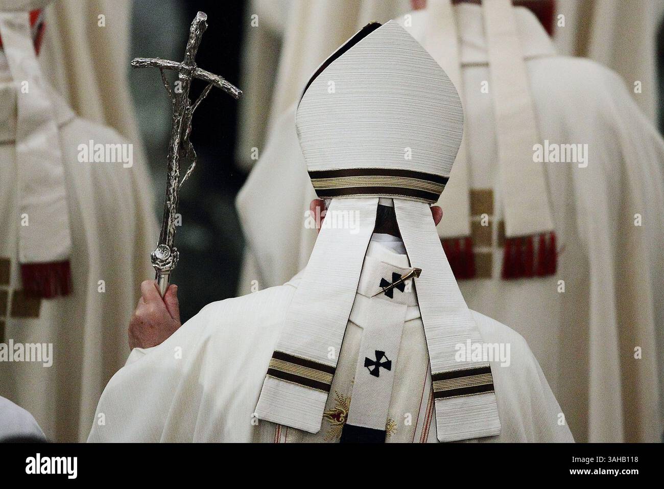 May 2, 2015 - Rome, Italy - POPE FRANCIS celebrates mass at Pontificial ...