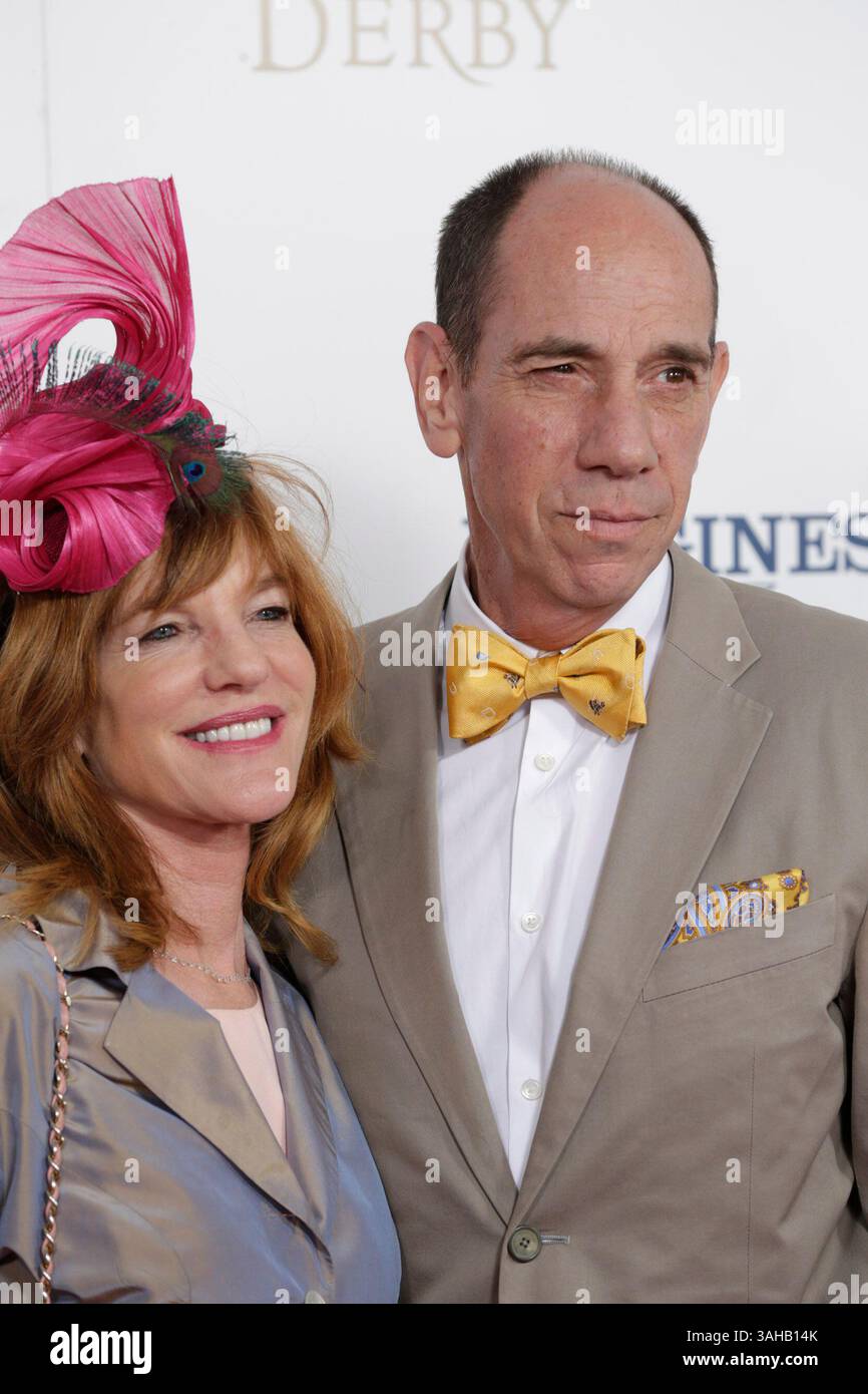May 2, 2015 - Louisville, Ky, US - Miguel Ferrer and wife Lori ...