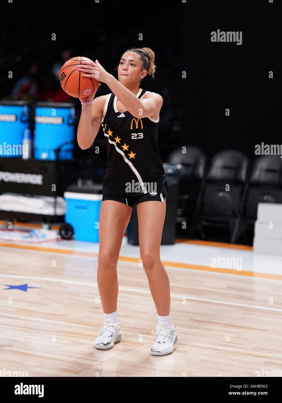 BROOKLYN, NY - APRIL 01: McDonalds Girls High School All American ...
