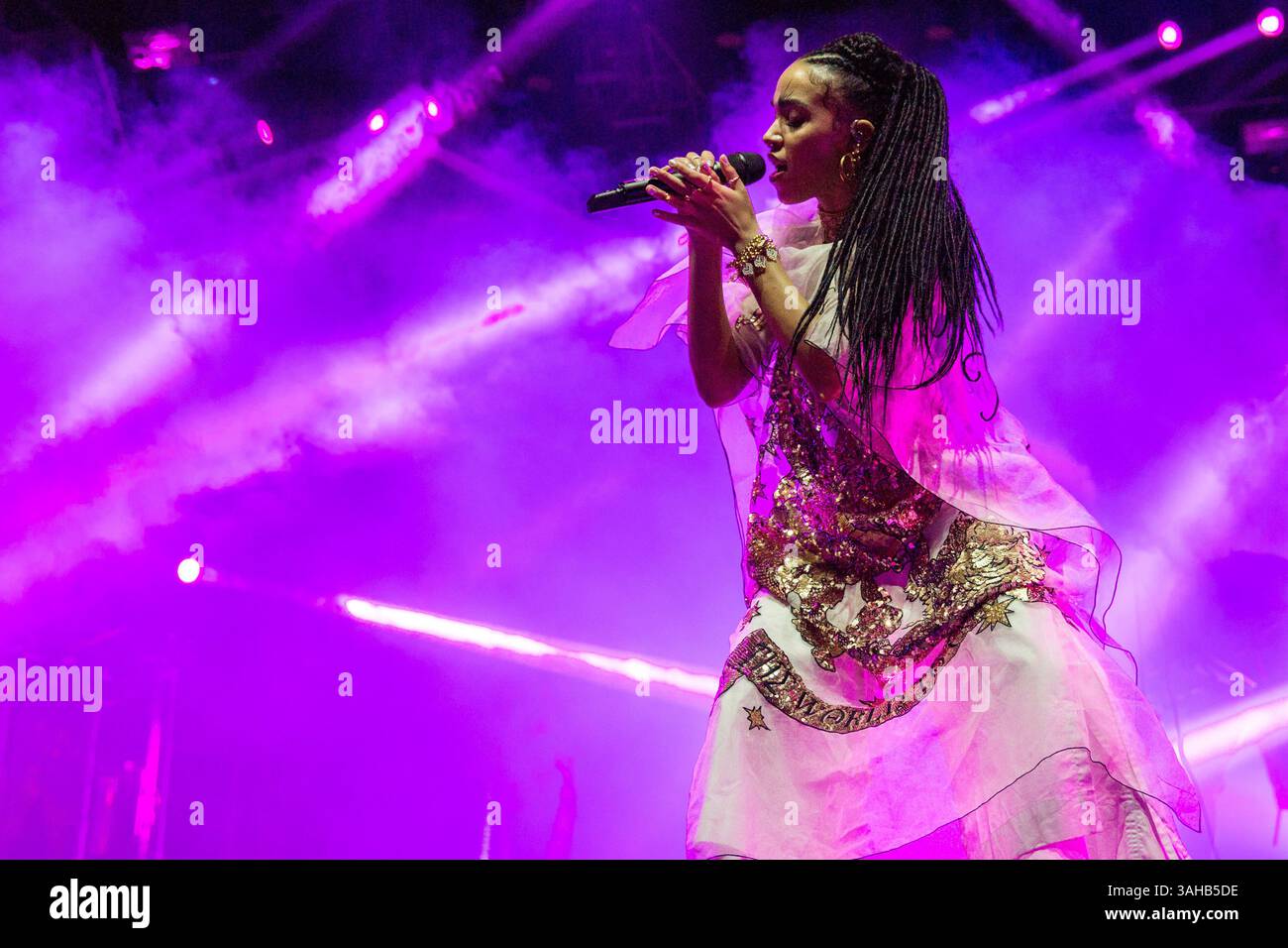 April 11, 2015 - Indio, California, U.S - Singer FKA TWIGS performs ...