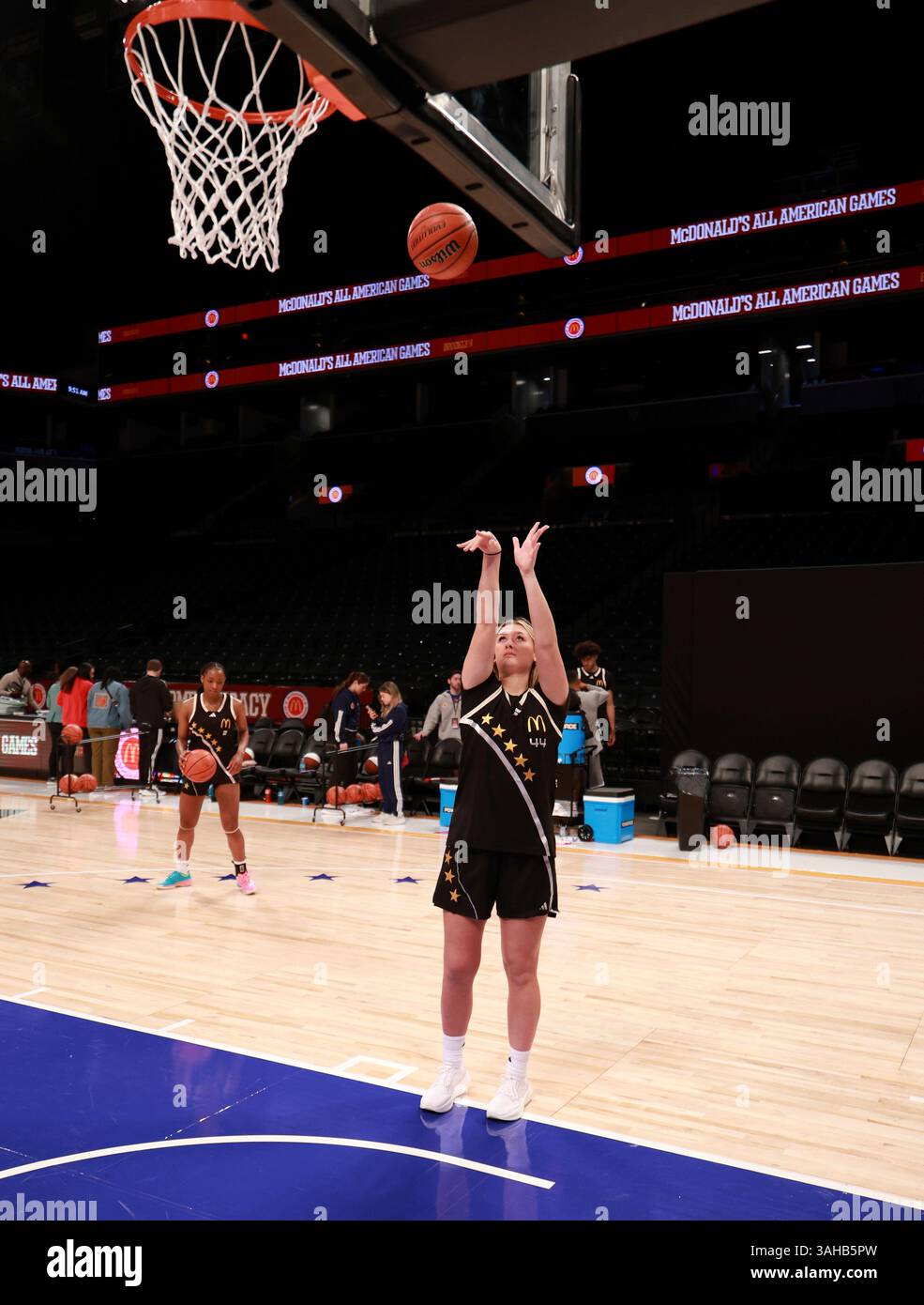BROOKLYN, NY - APRIL 01: McDonalds Girls High School All American Leah ...
