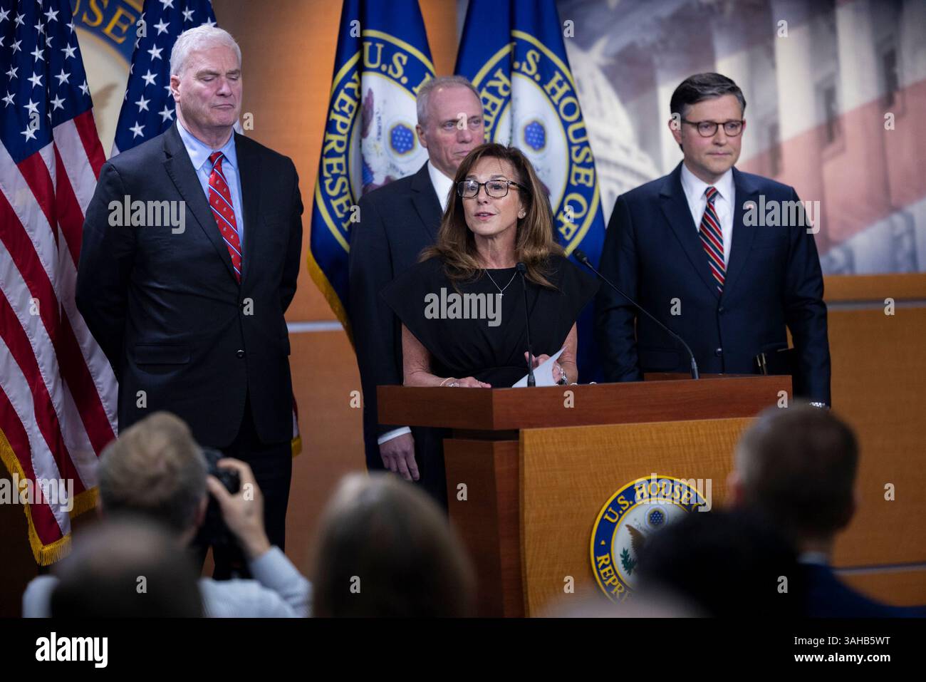 Washington, United States. 08th Apr, 2025. House Republican Conference ...