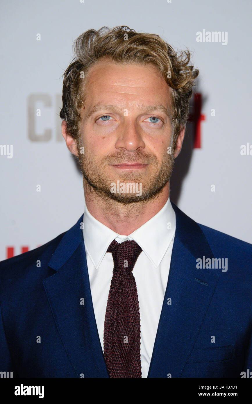April 16, 2015 - London, England - Tom Robb Smith arrives at the UK ...
