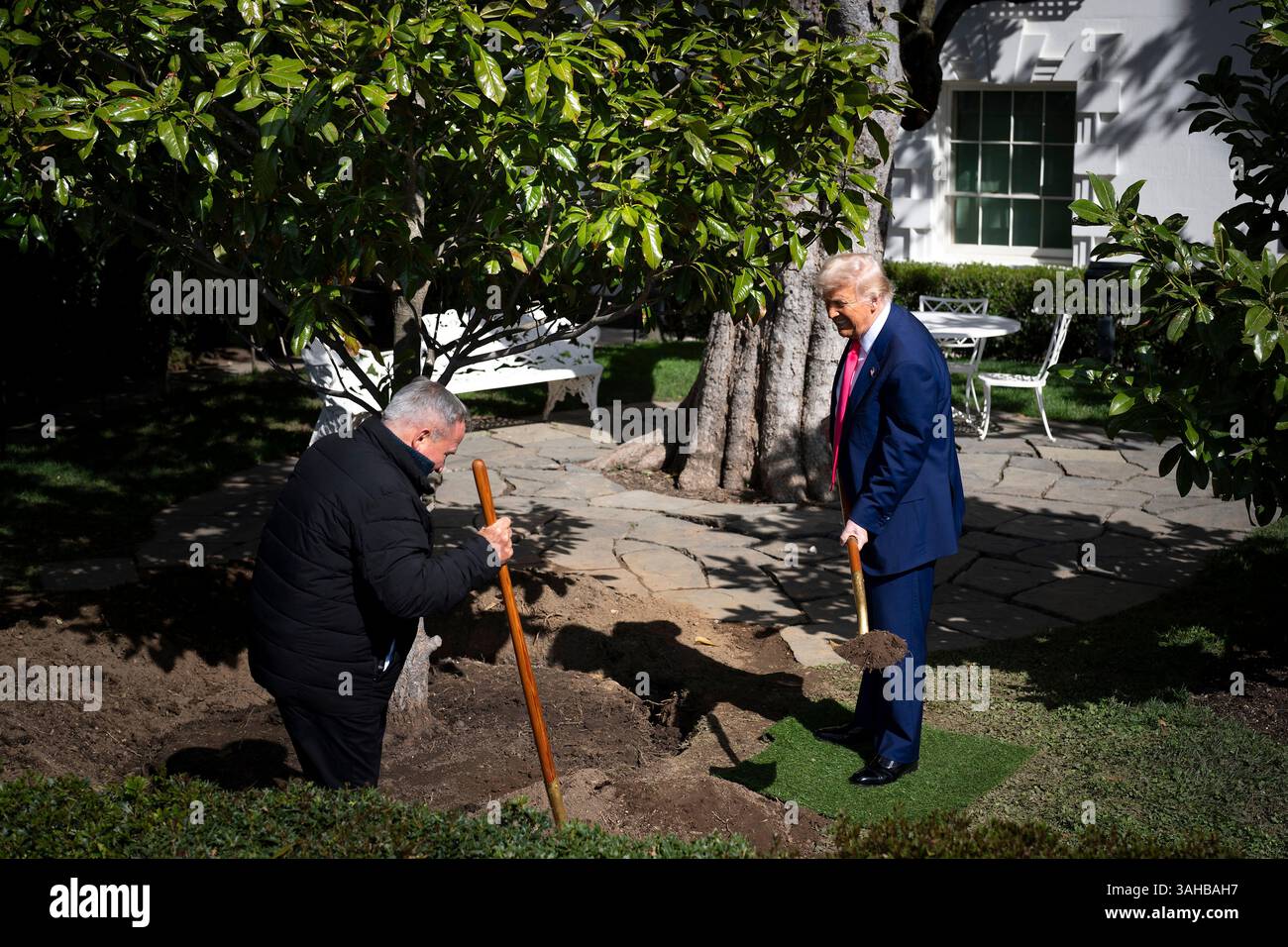 Washington, United States. 08th Apr, 2025. U.S President Donald Trump ...