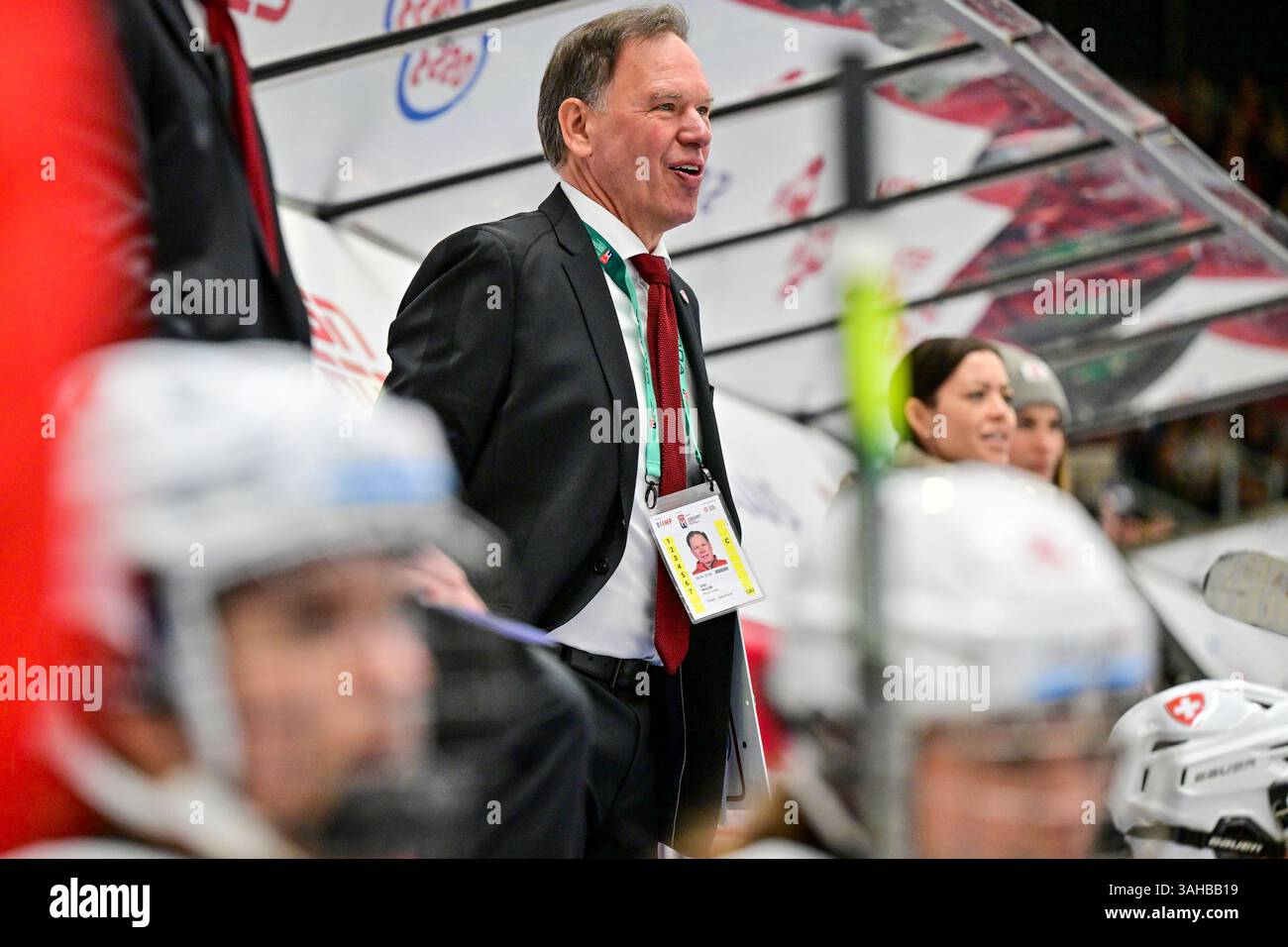 Budweis, Czech Republic. 09th Apr, 2025. Colin Muller, coach of ...